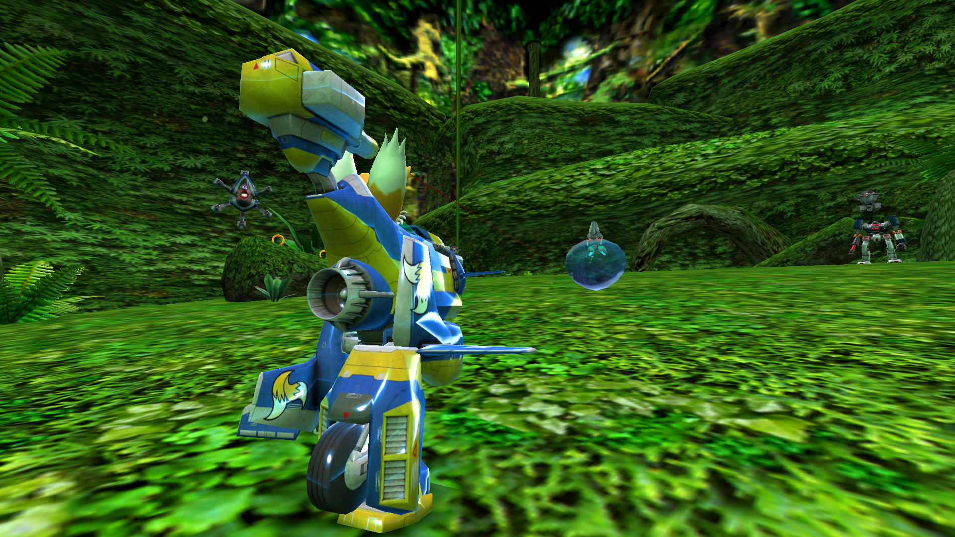 HD Cyclone Tails Mod for Sonic World DX | SWDX Mods