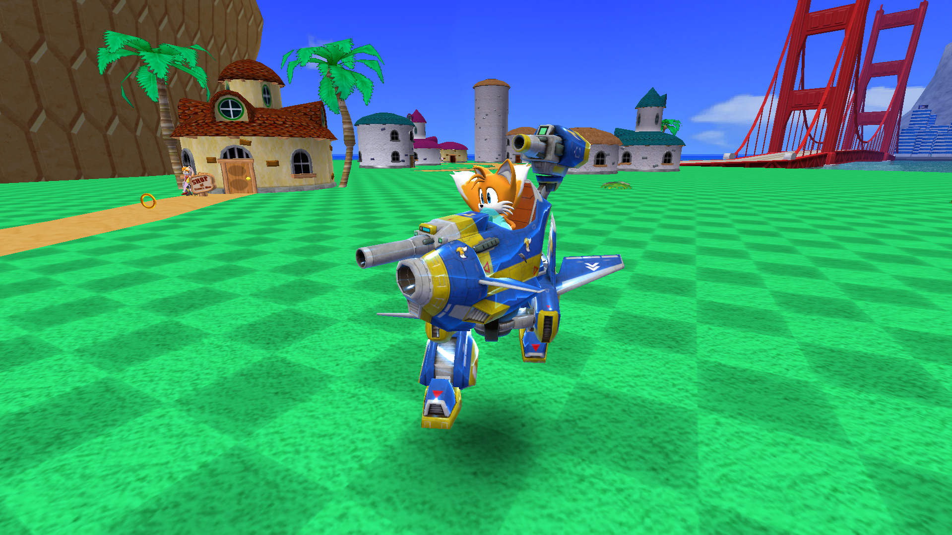 HD Cyclone Tails Mod for Sonic World DX | SWDX Mods