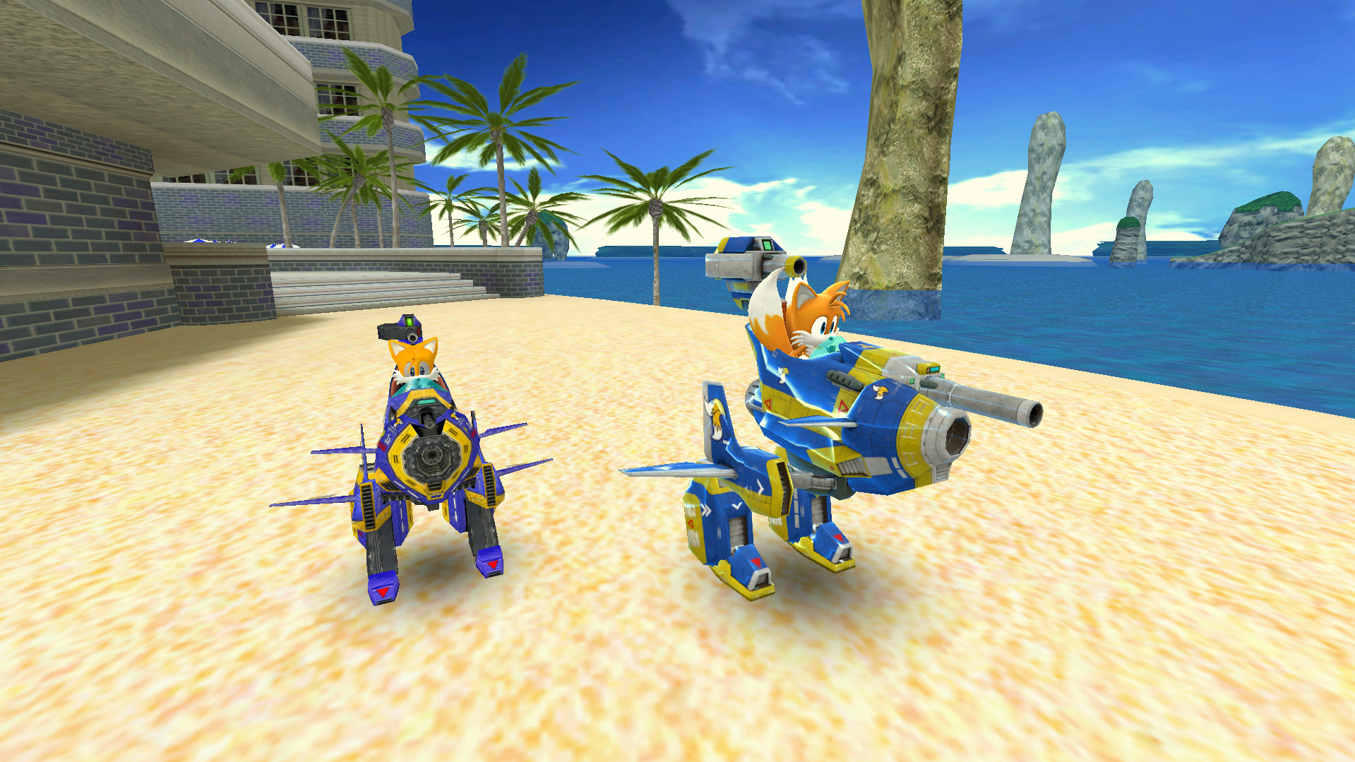 HD Cyclone Tails Mod for Sonic World DX | SWDX Mods