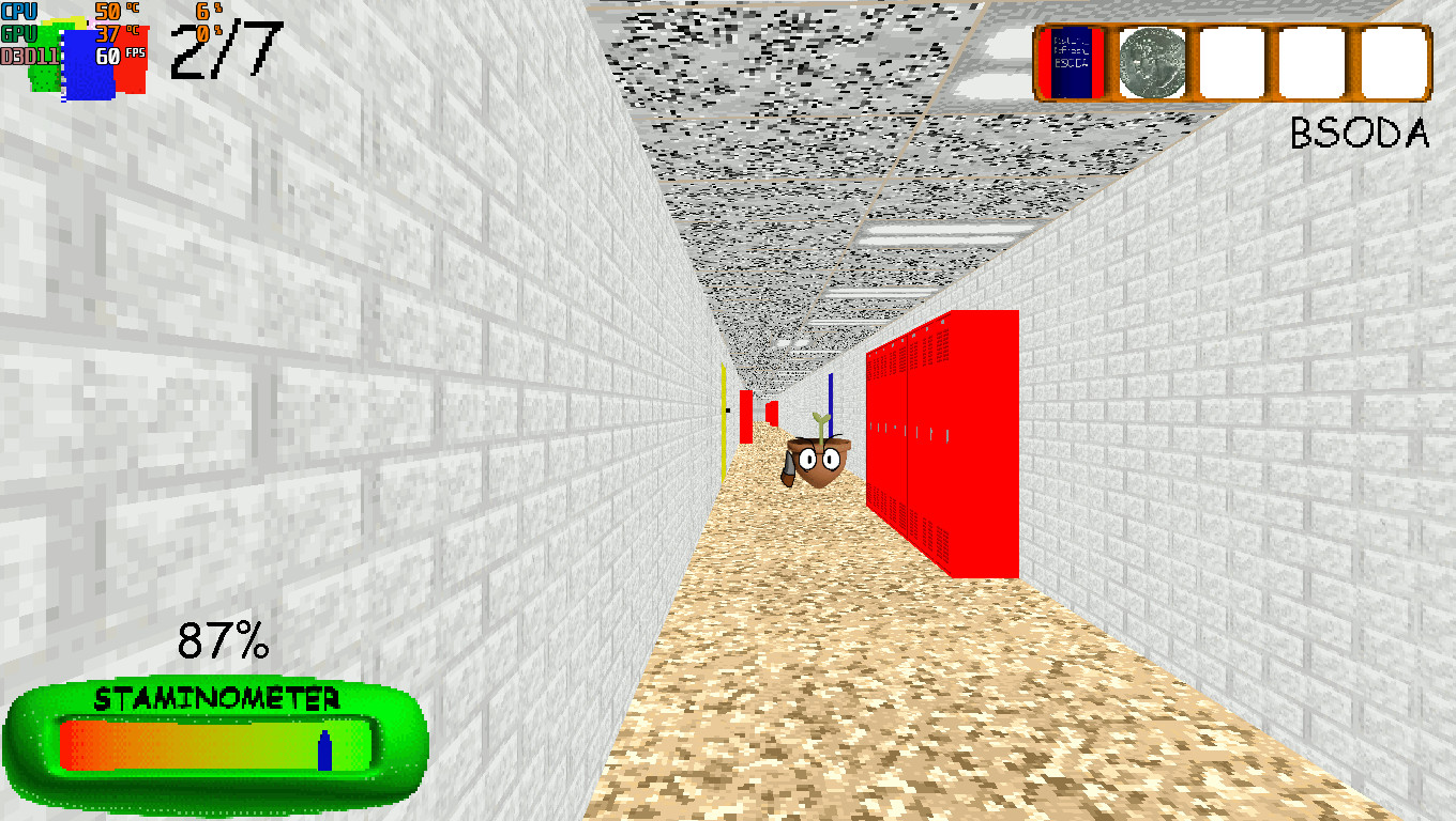 Flowerpot Helps Baldi Mod for Baldi's Basics | Baldi Mods