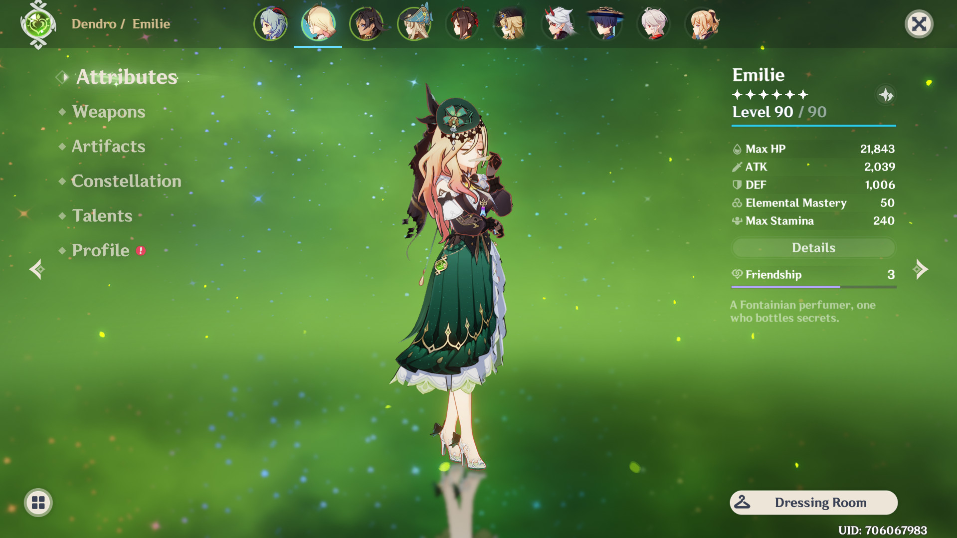 Emilie Edit Icons Mod for Genshin Impact | GI Mods