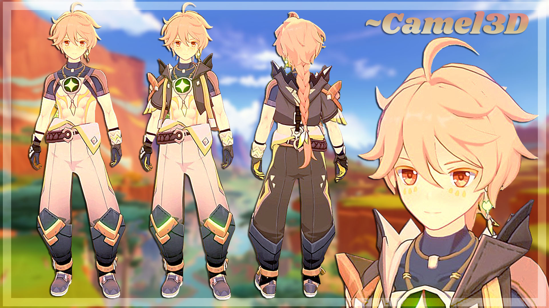 Natlan Aether Mod for Genshin Impact | GI Mods