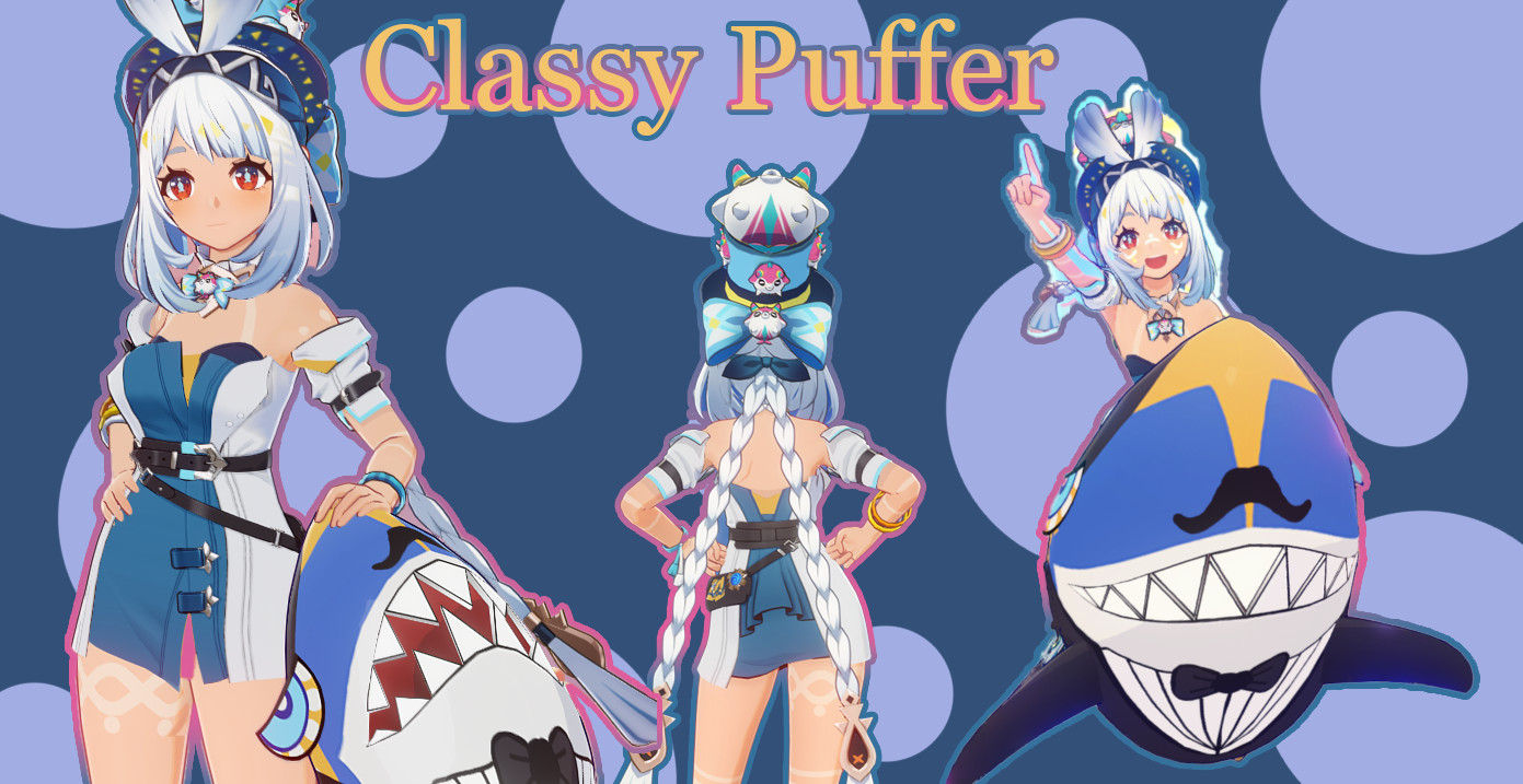 Classy Puffer Mod for Genshin Impact | GI Mods