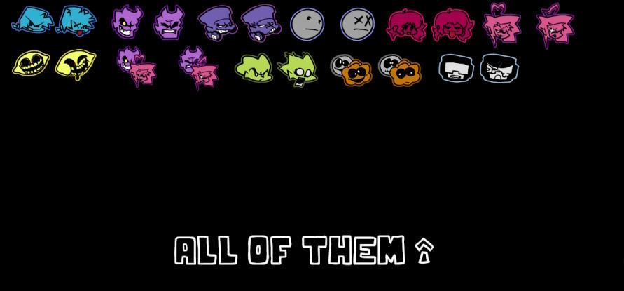 ART Icons Mod for Friday Night Funkin' | FNF Mods