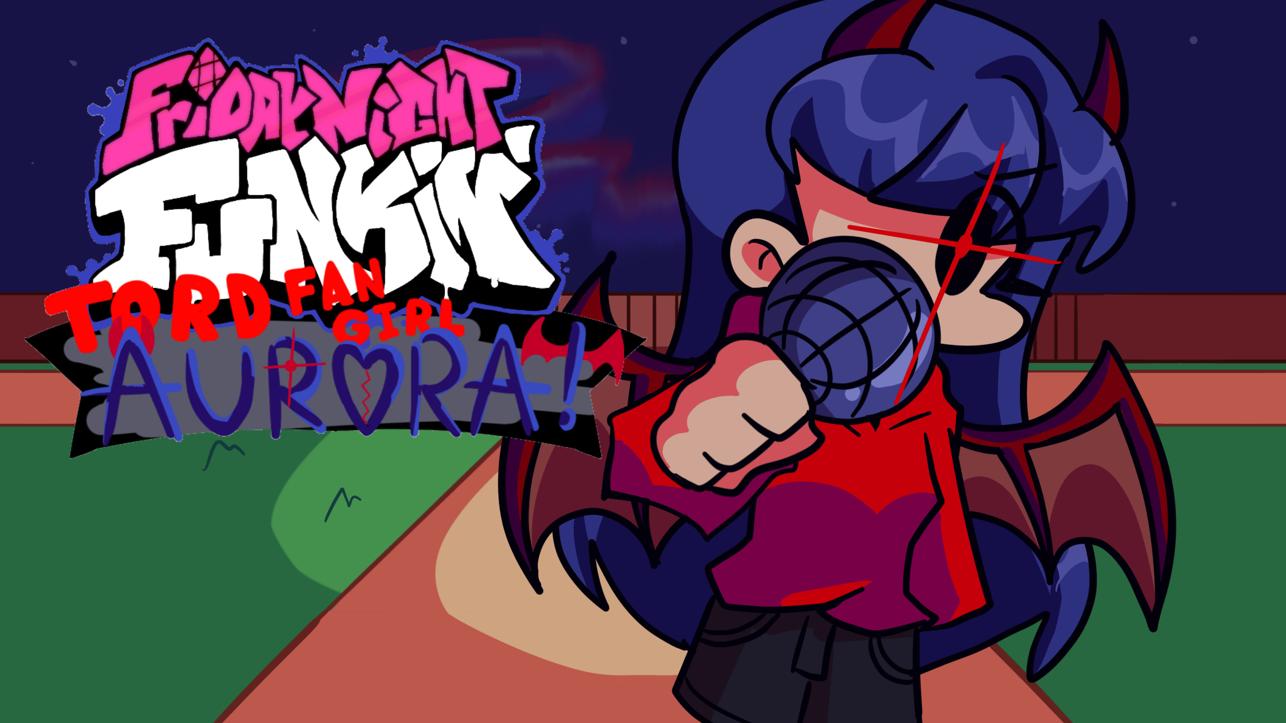 Friday night funkin Tord fangirl Aurora Mod for Friday Night Funkin ...