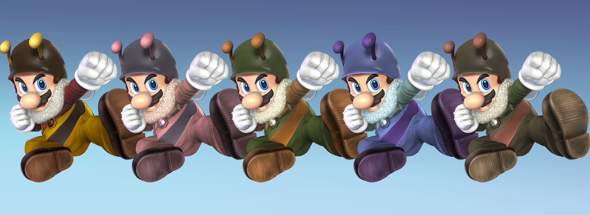 Mario Ultimate Pose Cosmetic Pack Mod for Super Smash Bros. Brawl ...