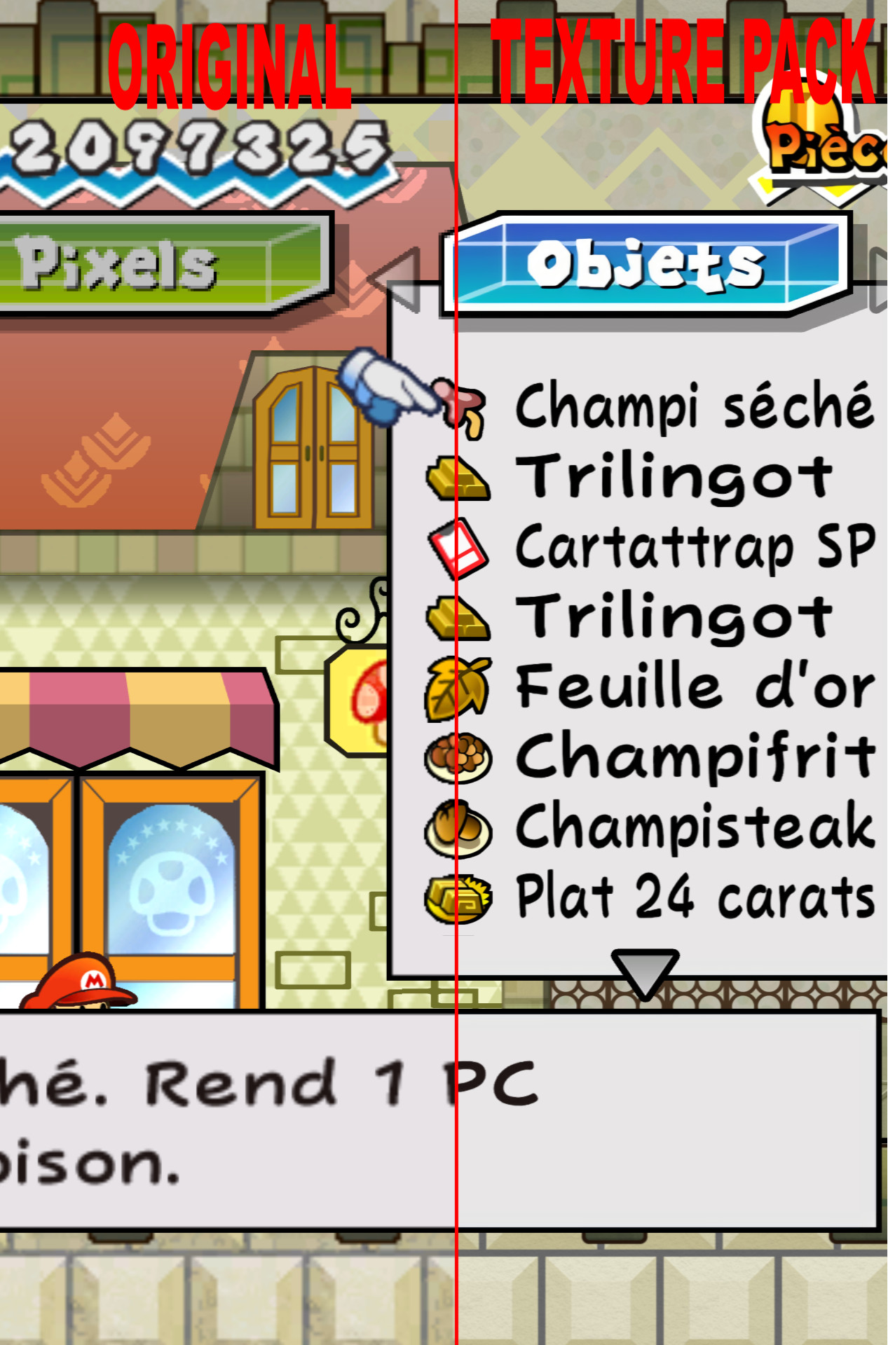 Super Paper Mario - HD Textures Mod for Super Paper Mario | SPM Mods