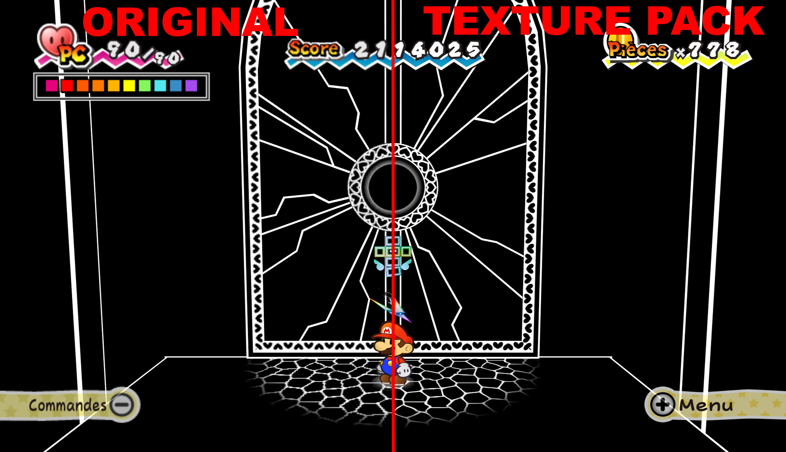 Super Paper Mario - HD Textures Mod for Super Paper Mario | SPM Mods