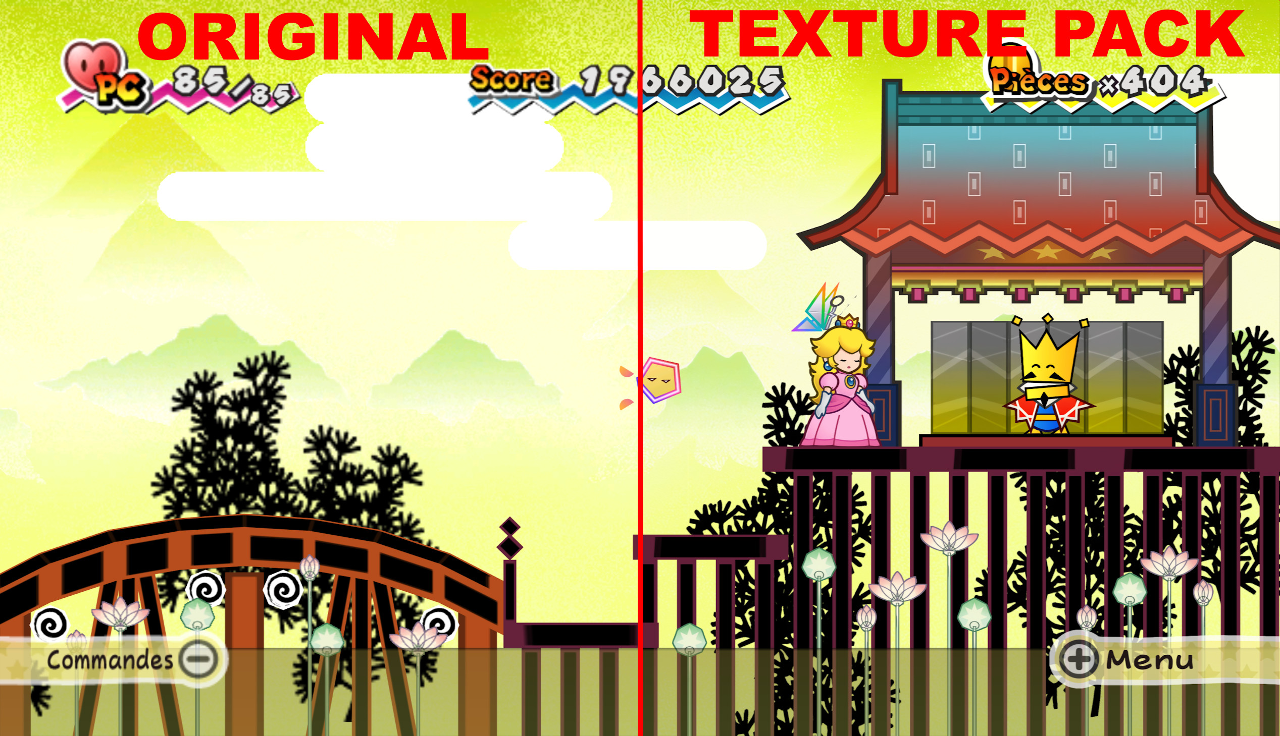 Super Paper Mario - HD Textures Mod for Super Paper Mario | SPM Mods