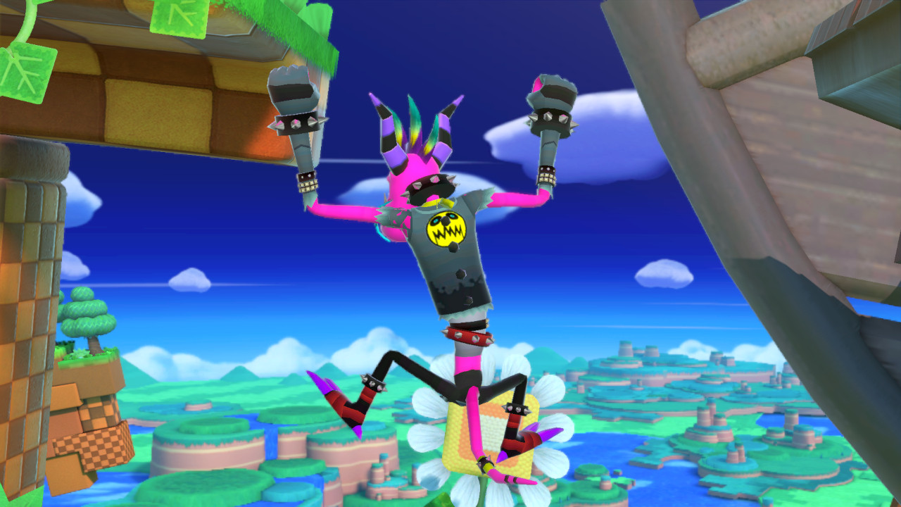 Punk Rock Zazz (Waluigi) Mod for Super Smash Bros. Ultimate | SSBU Mods