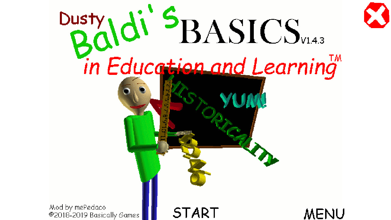Dusty Baldi's Basics Mod for Baldi's Basics | Baldi Mods