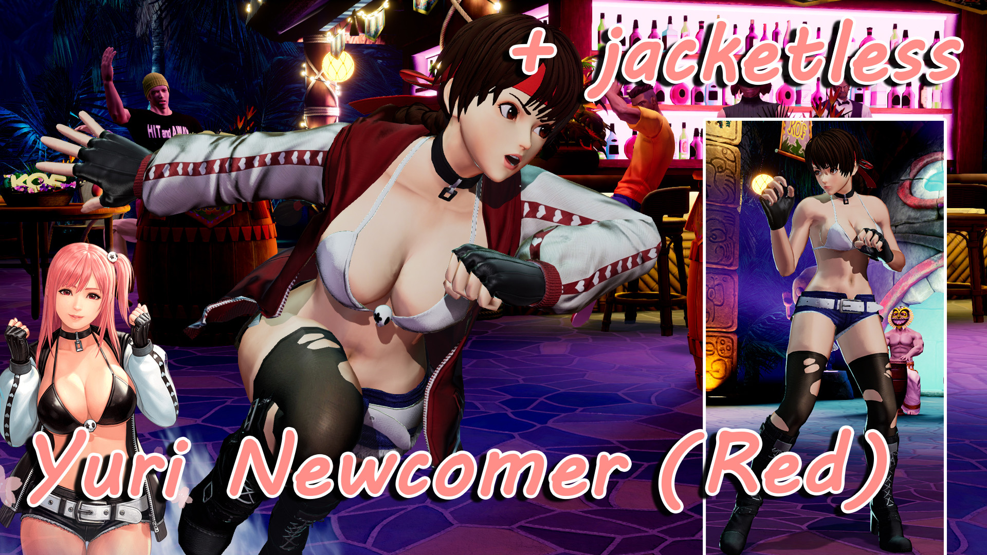 Yuri Newcomer Red Mod for The King of Fighters XV | KoFXV Mods
