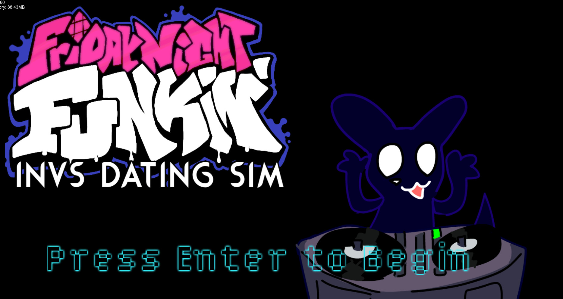 Friday Night Funkin': Inv's Dating Sim (FULL WEEK) Mod for Friday Night ...