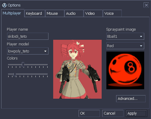 Low-poly Hatsune Miku and Kasane Teto Mod for Sven Co-op | SC Mods