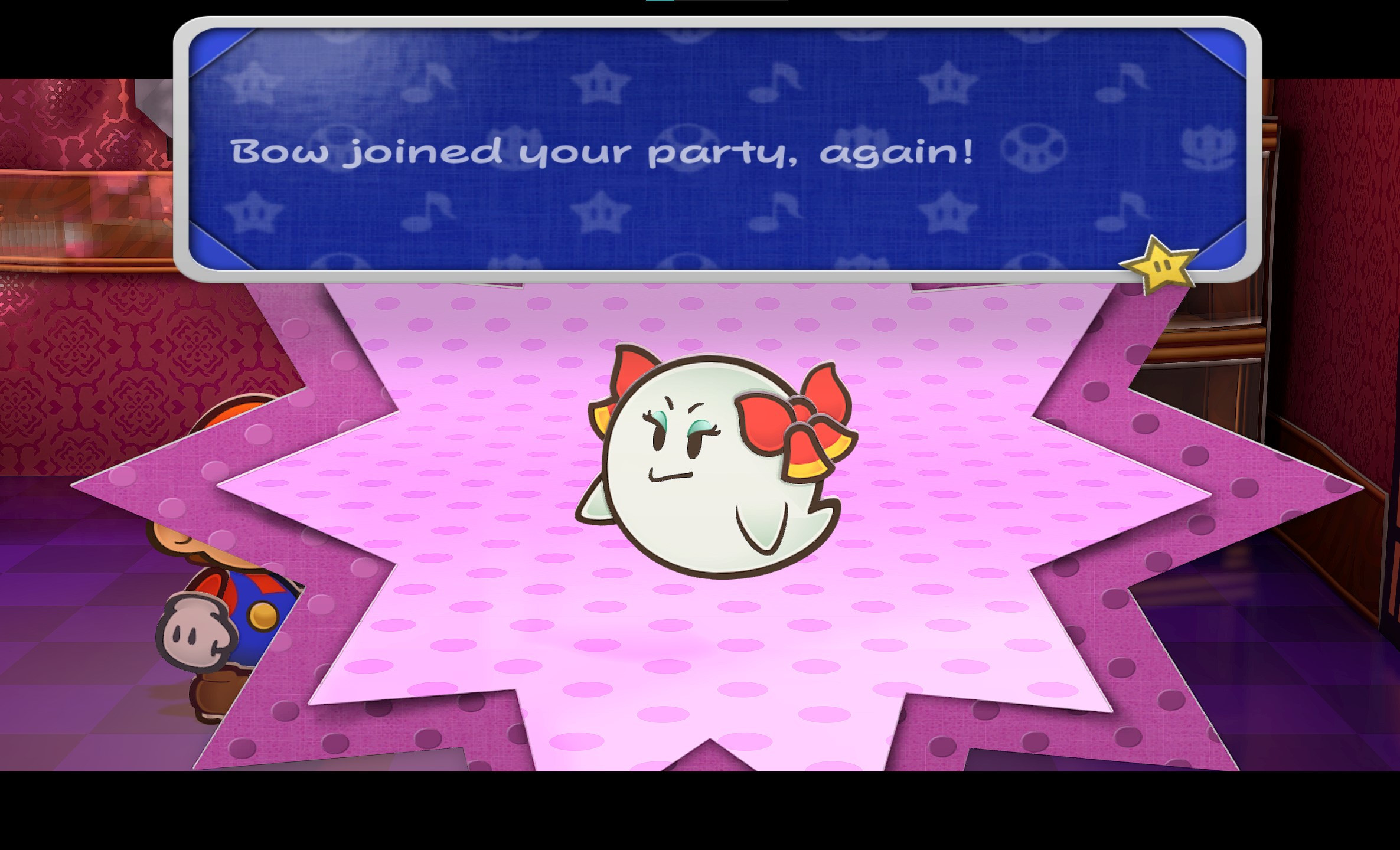 Bow over Flurry Mod for Paper Mario: The Thousand Year Door (Switch ...