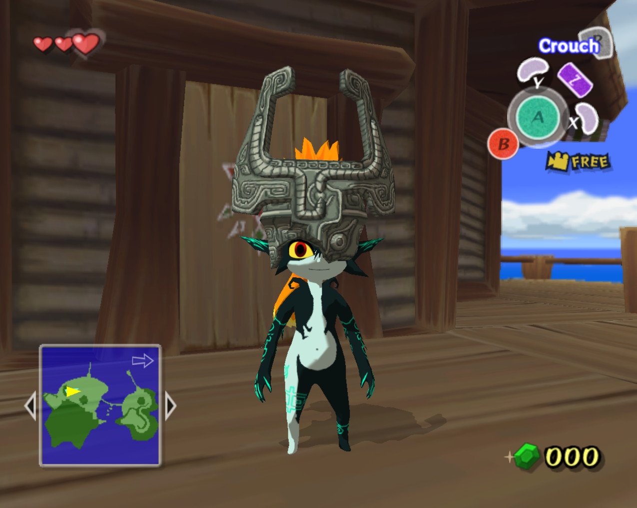 Toon Imp Midna in Wind Waker Mod for The Legend of Zelda: The Wind ...