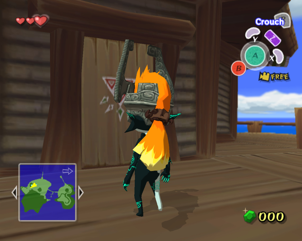 Toon Imp Midna in Wind Waker Mod for The Legend of Zelda: The Wind ...