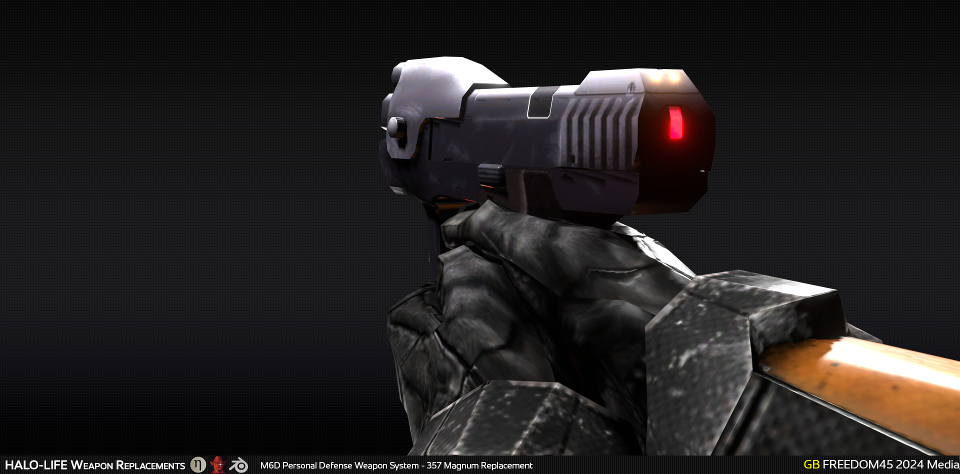 Halo CE M6D PDWS Mod for Half-Life 2 | HL2 Mods