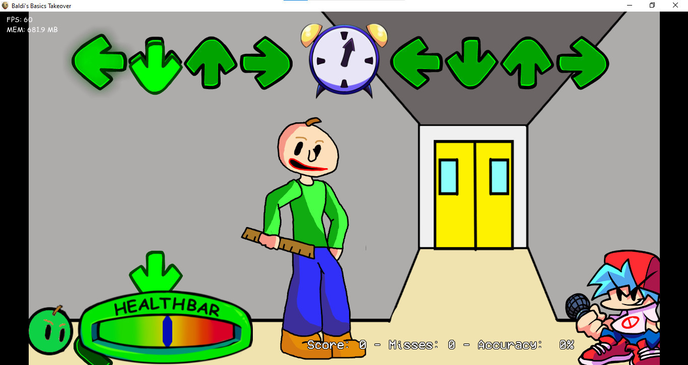 Baldi's Basics In Education Takeover [DEMO] Mod for Friday Night Funkin ...