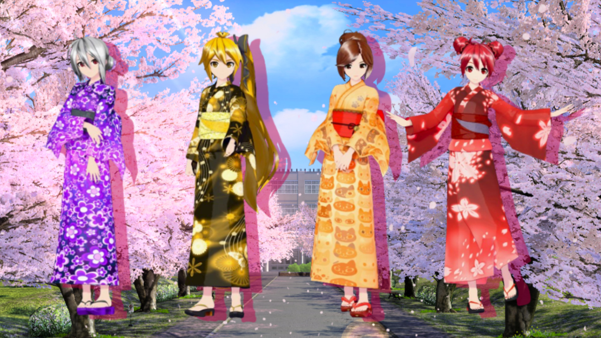 Yukata Style Modules For the Extra Characters Mod for Hatsune Miku ...