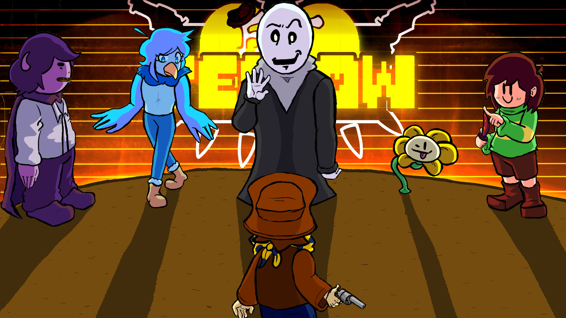 Friday Night Funkin': Yellow (April Fools) Mod for Friday Night Funkin ...