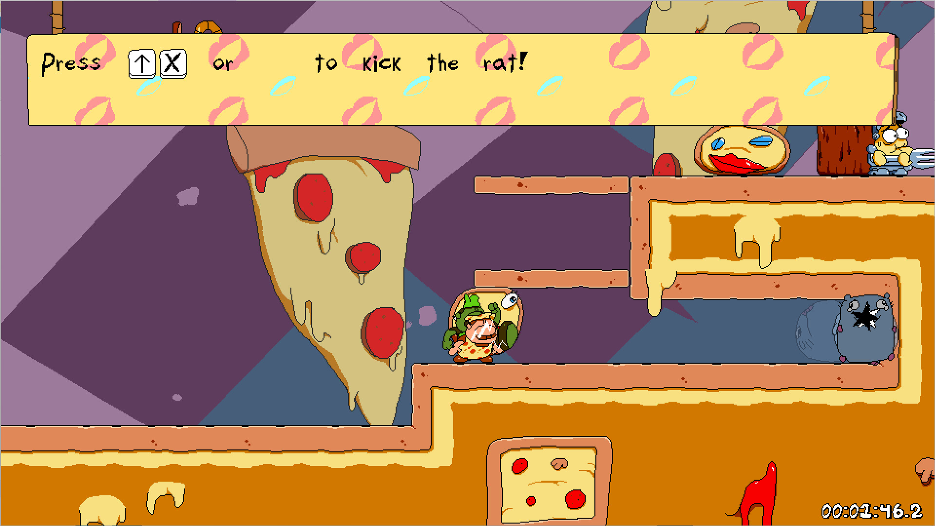 Shoot Button Mod for Pizza Tower | PT Mods