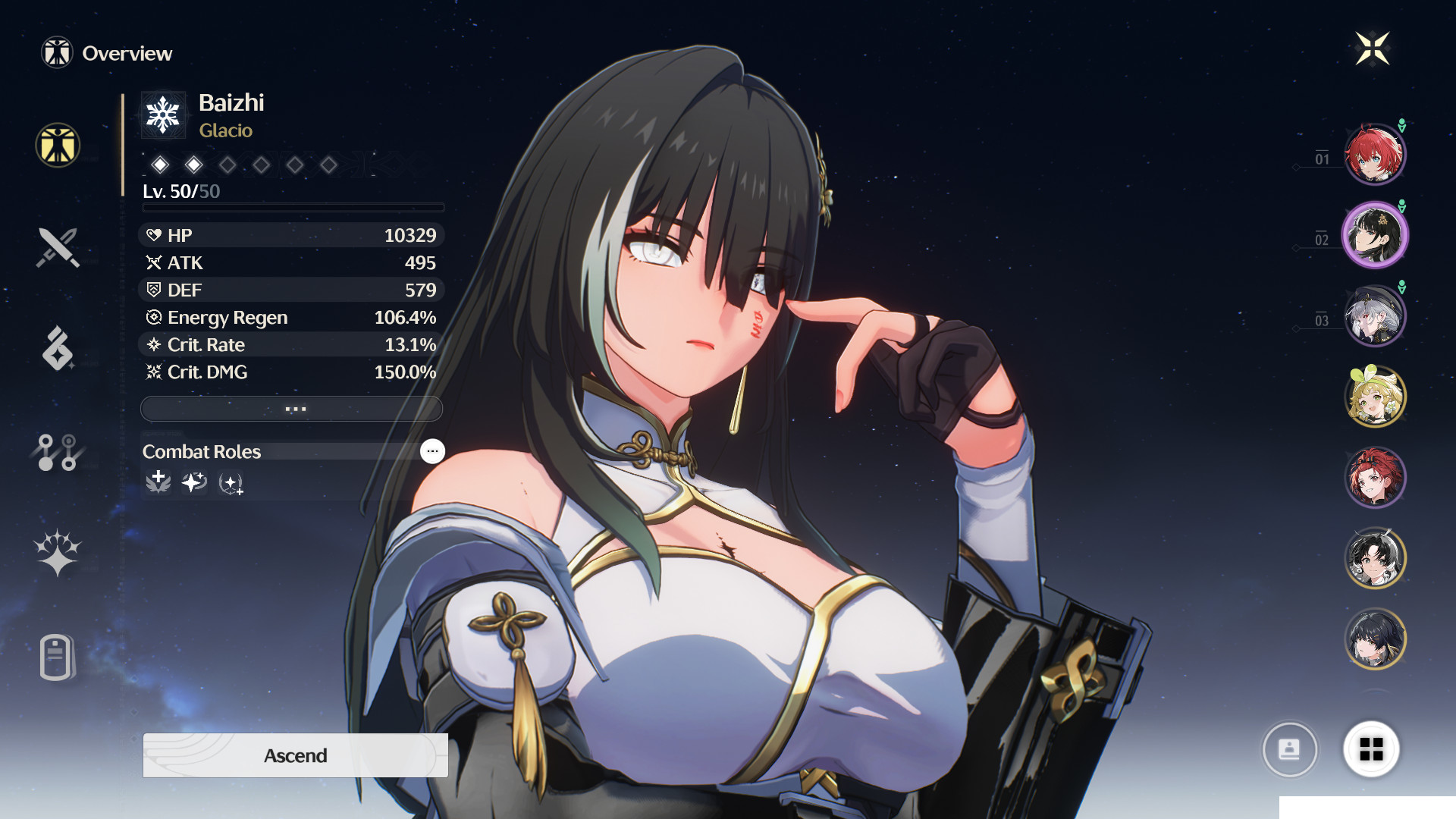 Baizhi Personal Edit (Buffs+Retexture) Mod for Wuthering Waves | WuWa Mods