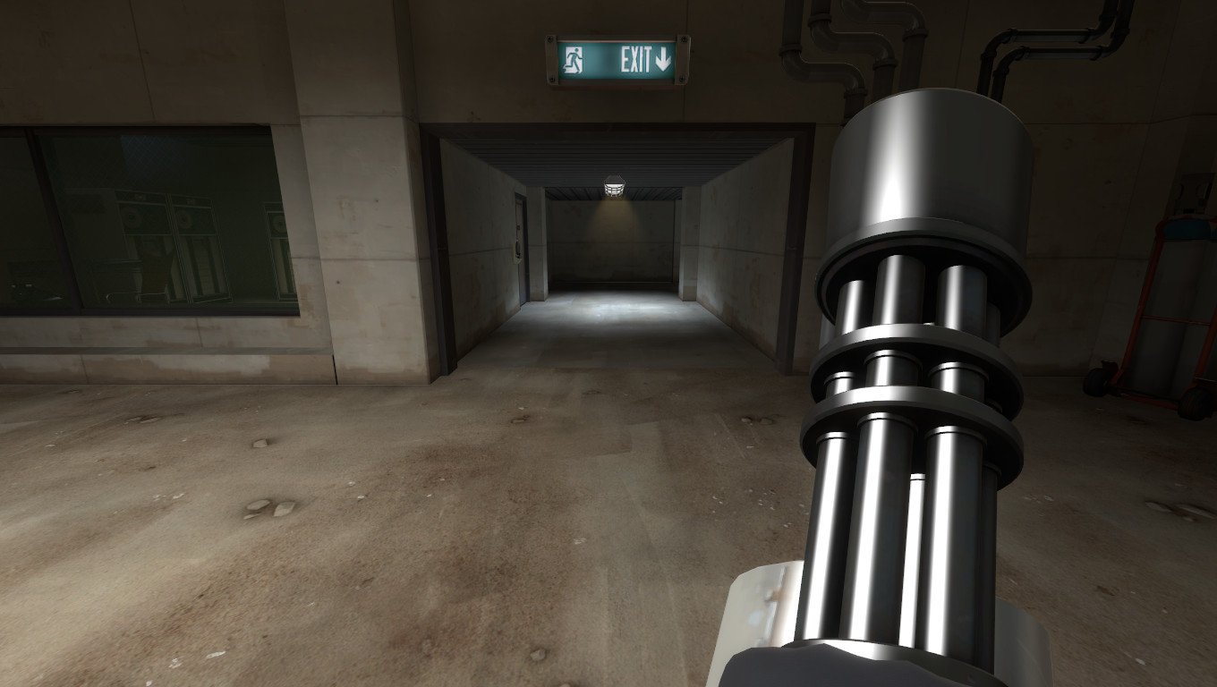 Humongous Minigun with 2007 Lighting (Casual) Mod for Team Fortress 2 ...