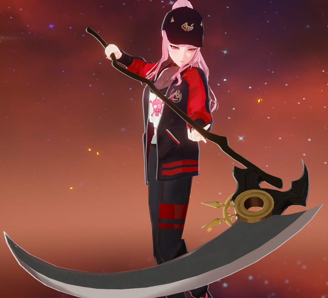 Mori Calliope Scythe (for CMS and PJWS) Mod for Genshin Impact | GI Mods