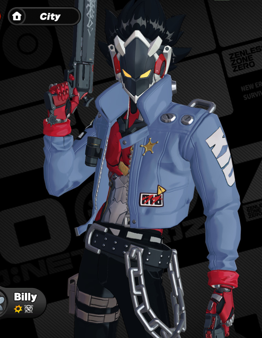 Billy Ryo Saeba cosplay Mod for Zenless Zone Zero | ZZZ Mods