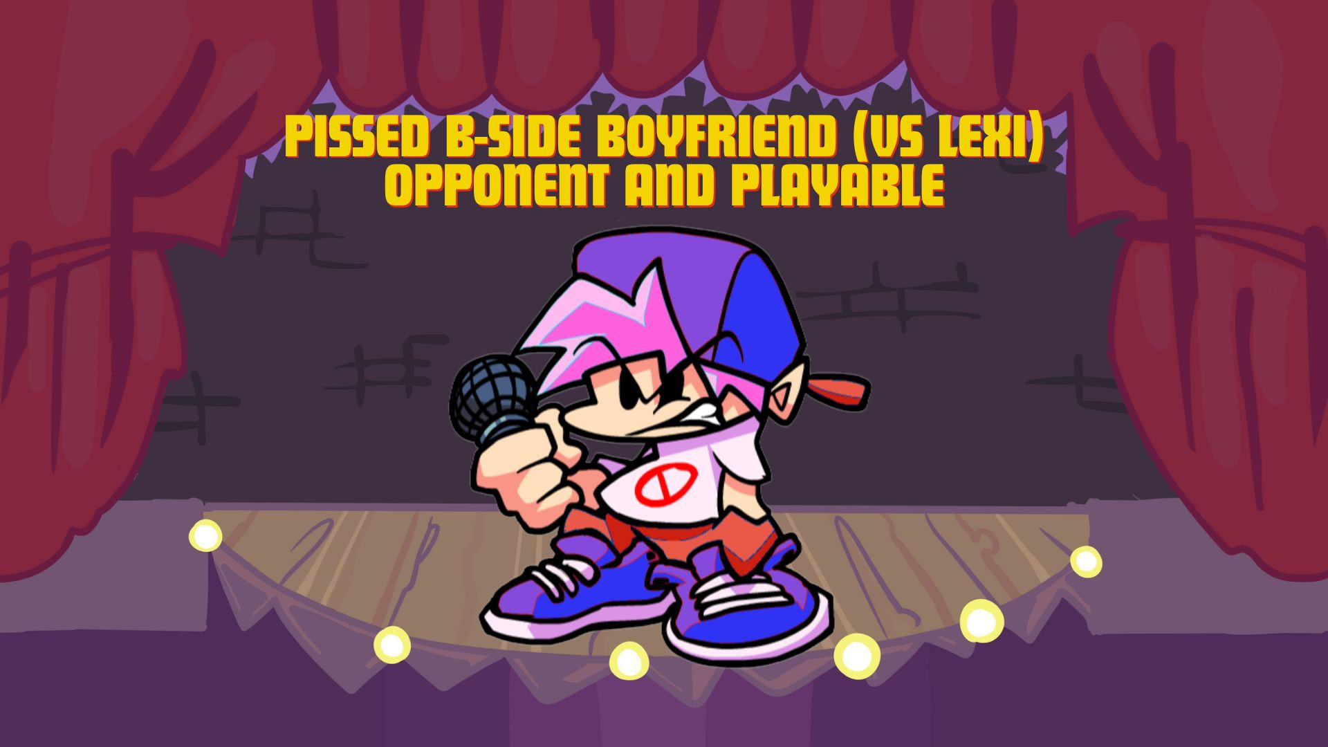 Pissed B-side Boyfriend (VS Lexi) Mod for Friday Night Funkin' | FNF Mods