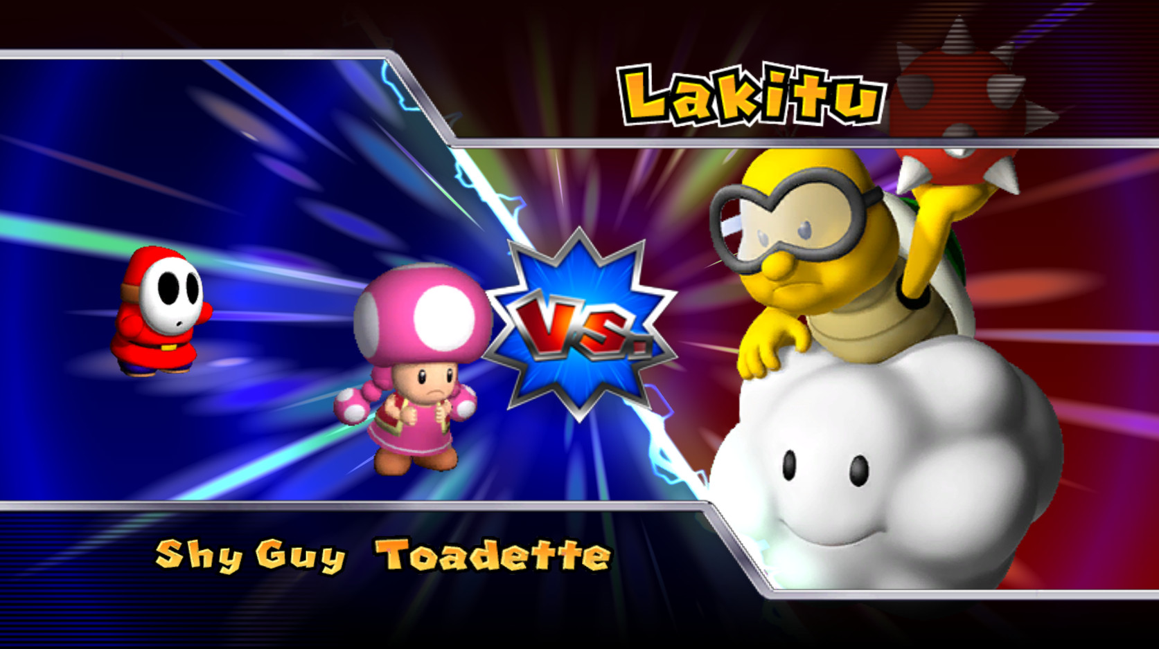 Toadette over Toad Mod for Mario Party 9 | MP9 Mods