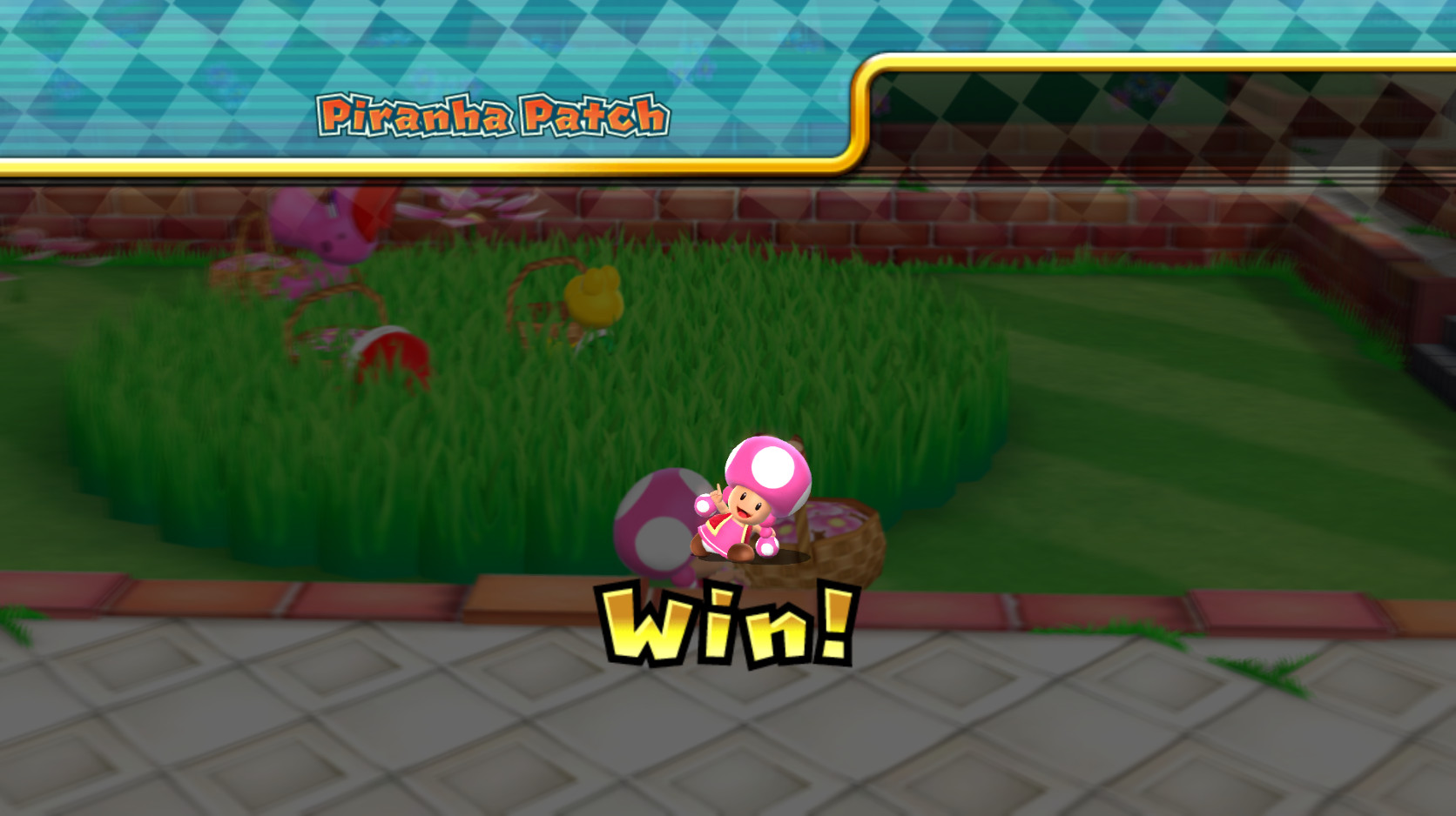 Toadette over Toad Mod for Mario Party 9 | MP9 Mods