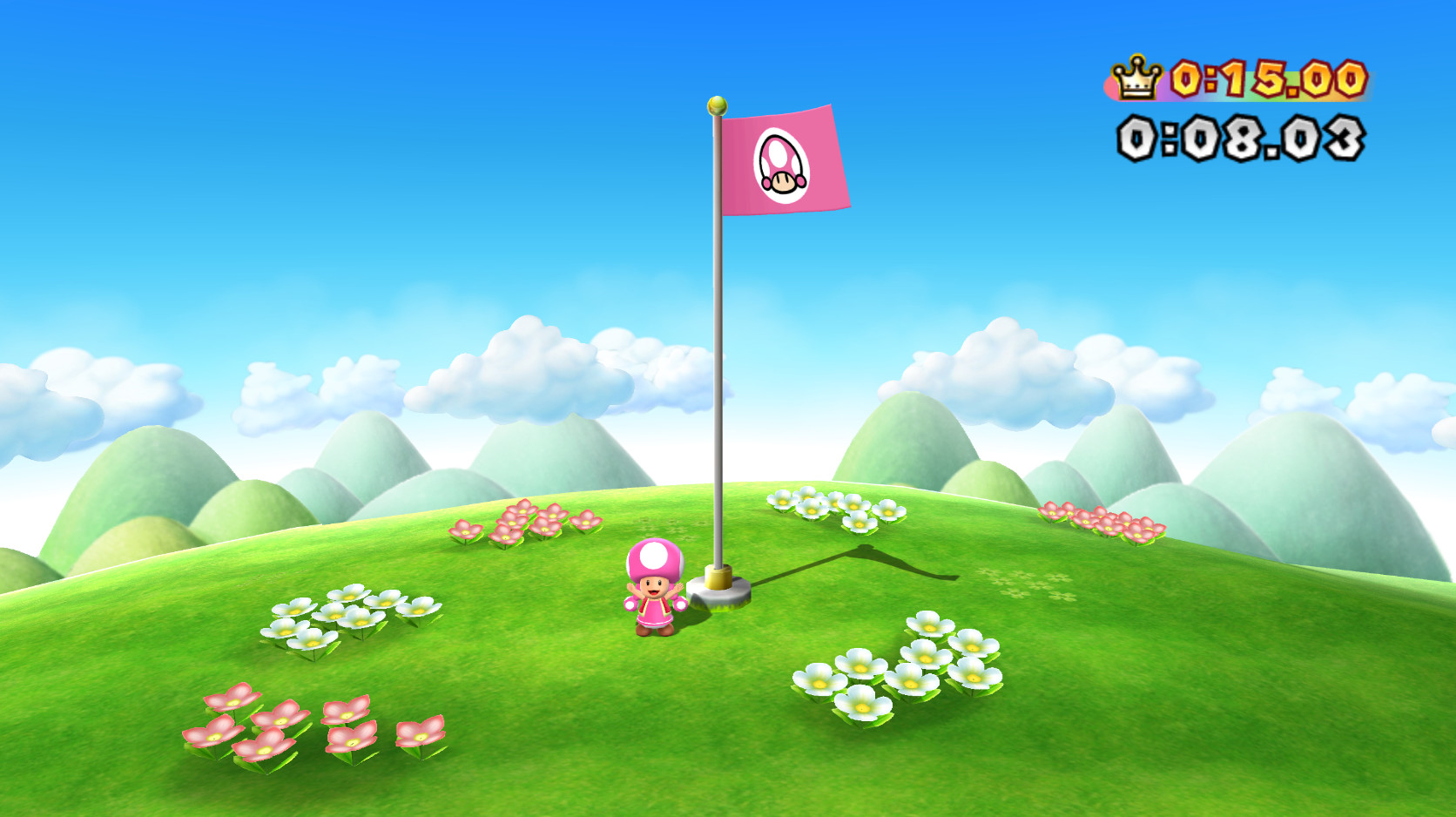 Toadette over Toad Mod for Mario Party 9 | MP9 Mods