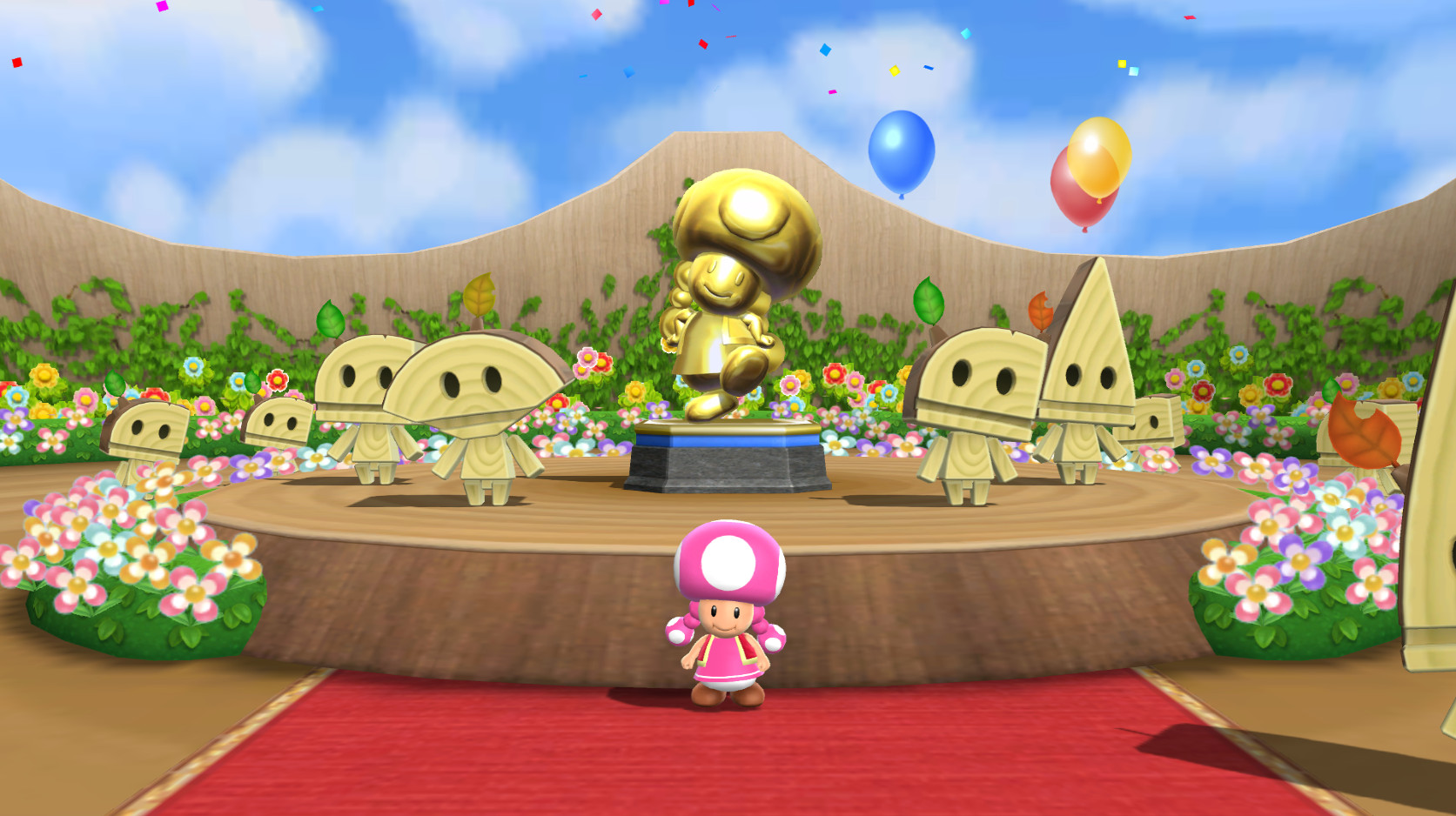 Toadette over Toad Mod for Mario Party 9 | MP9 Mods