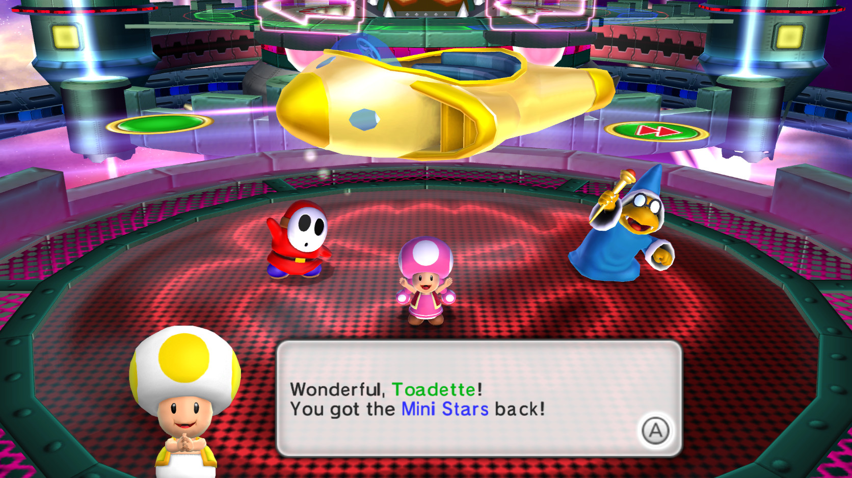 Toadette over Toad Mod for Mario Party 9 | MP9 Mods