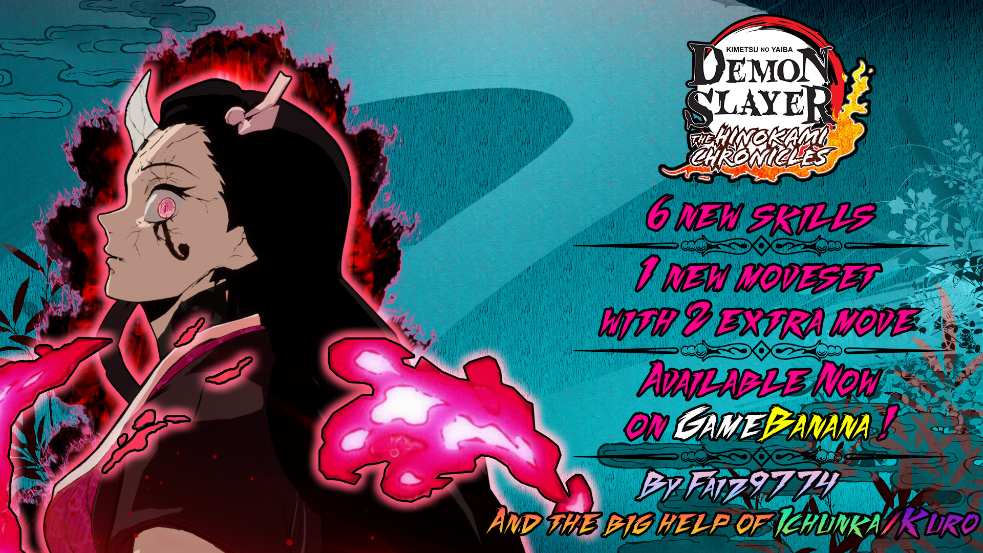 Ultra Nezuko (Secret Upper Moon 1) Mod for Demon Slayer: The Hinokami ...