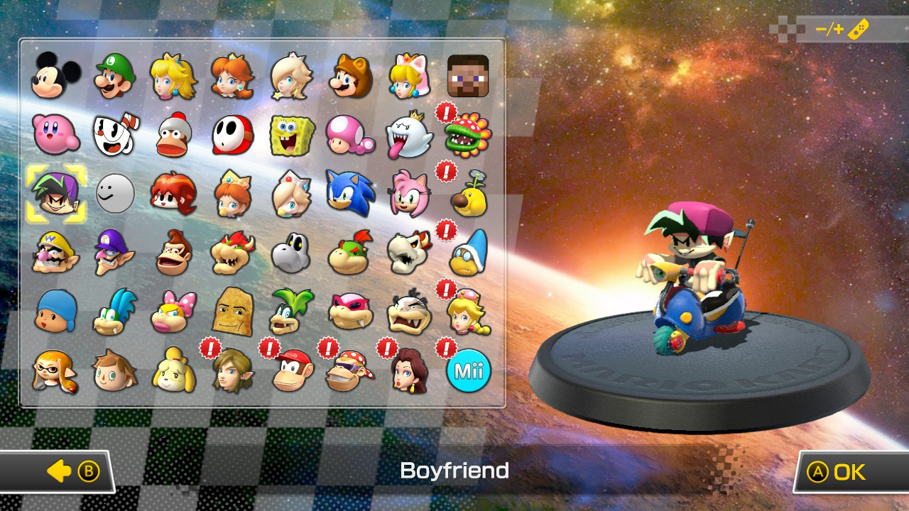 Best Character Pack! Mod for Mario Kart 8 Deluxe | MK8D Mods