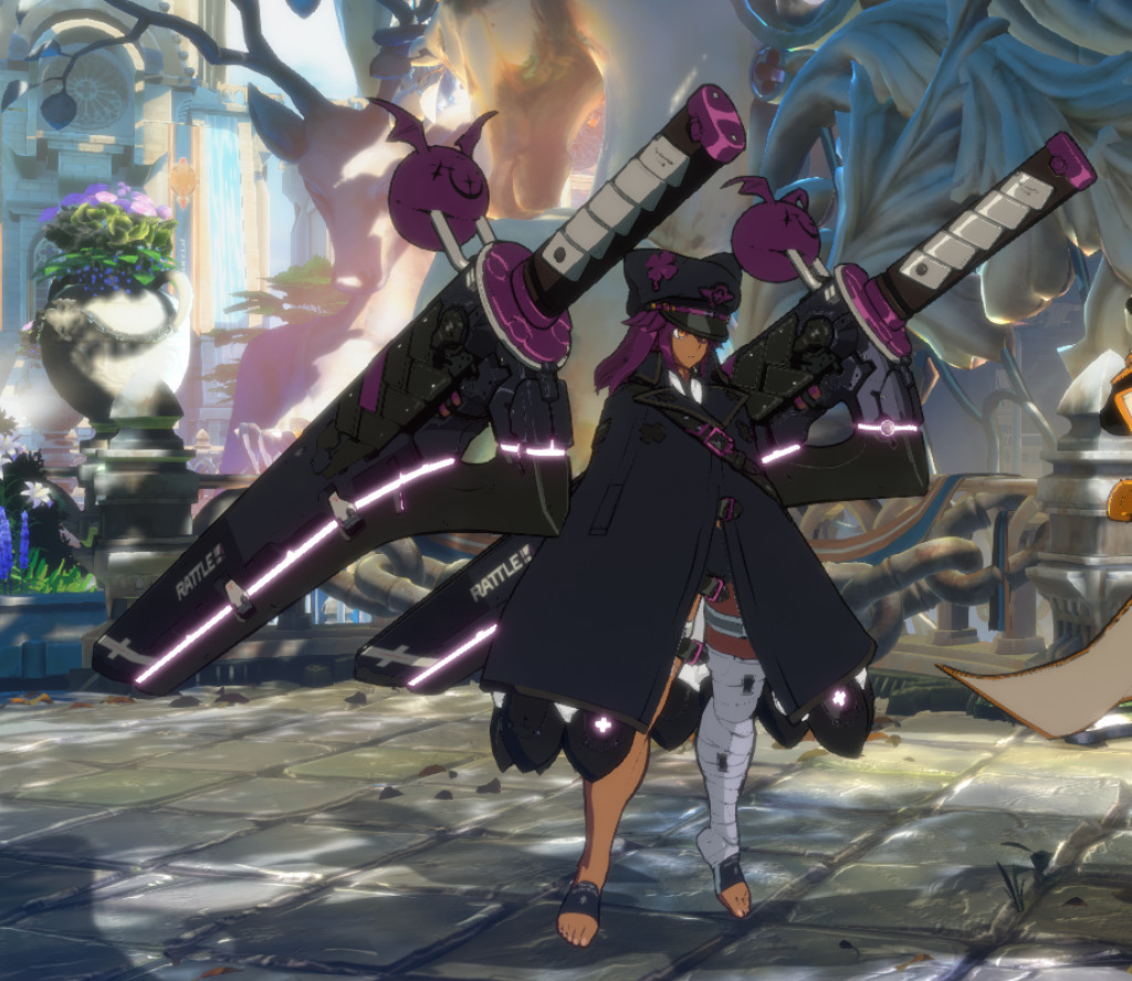 Yoruichi re-color for ramlethal Mod for GUILTY GEAR -STRIVE- | GGST Mods