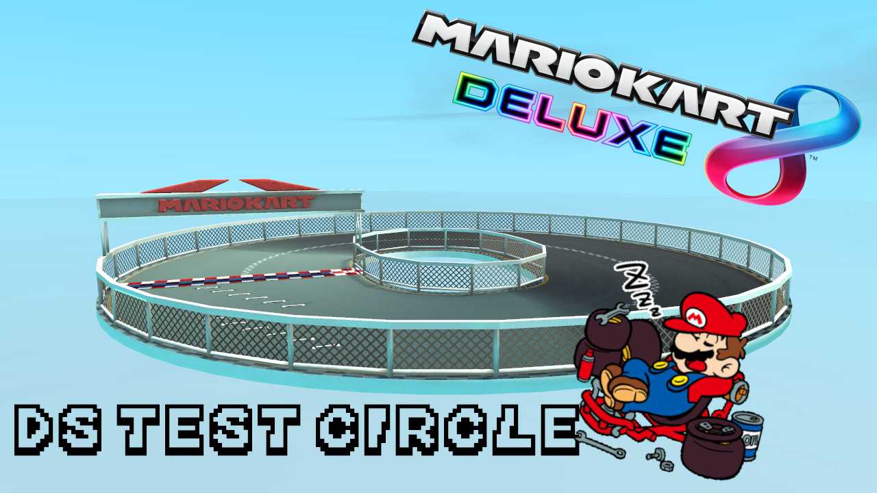 DS Test Circle Mod for Mario Kart 8 Deluxe | MK8D Mods