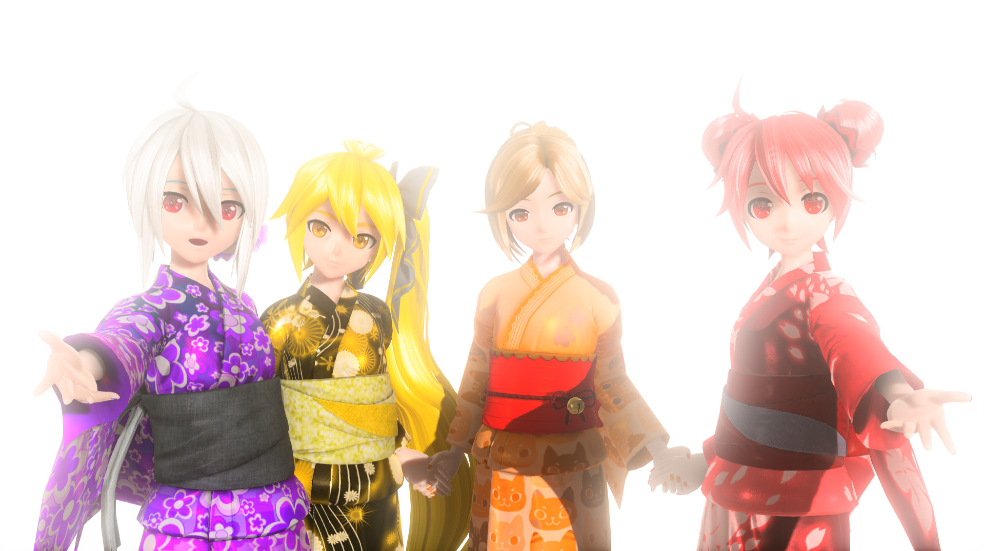 Yukata Style Modules For the Extra Characters Mod for Hatsune Miku ...