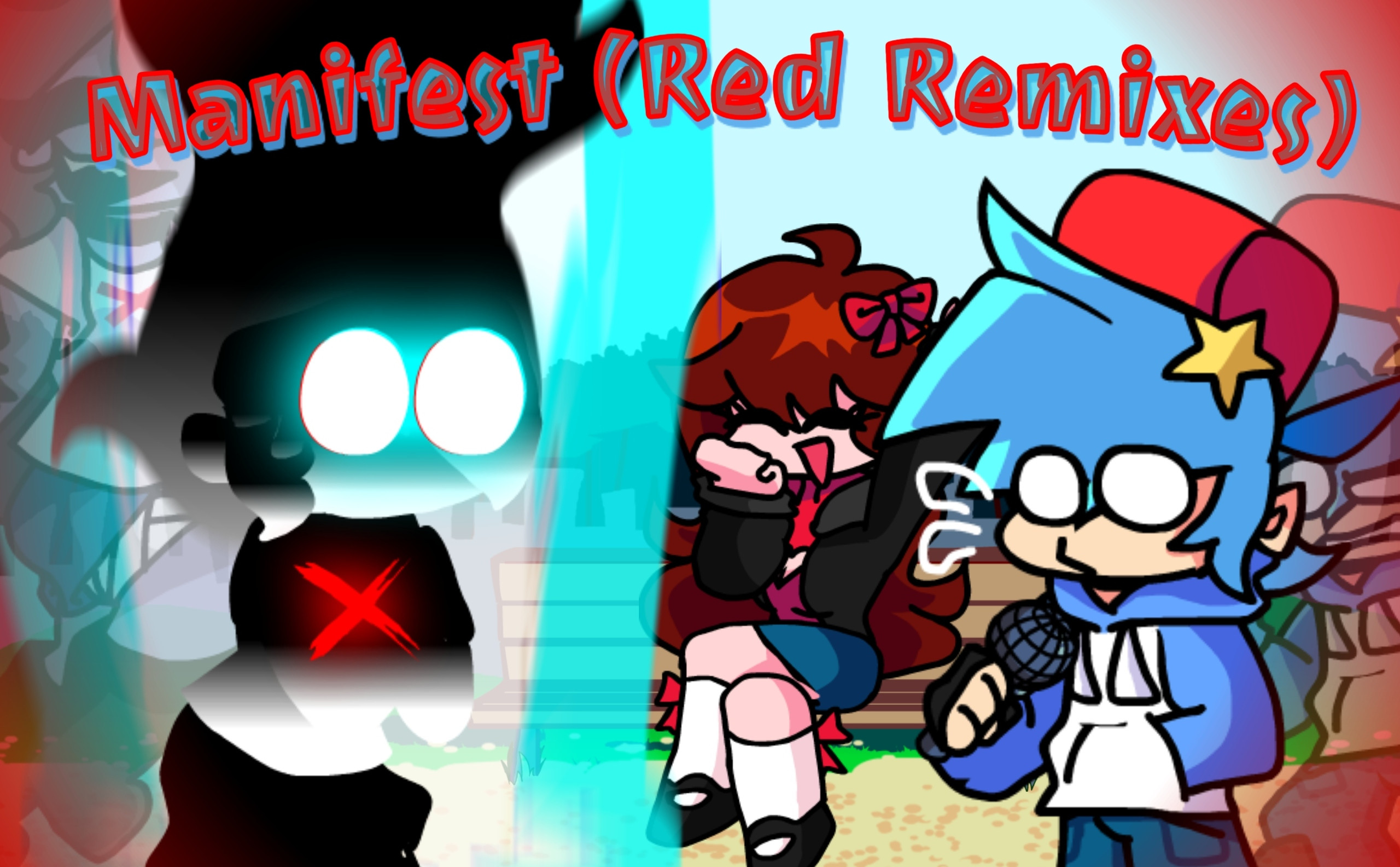 Manifest Red Remixes but Nusky sing it Mod for Friday Night Funkin ...