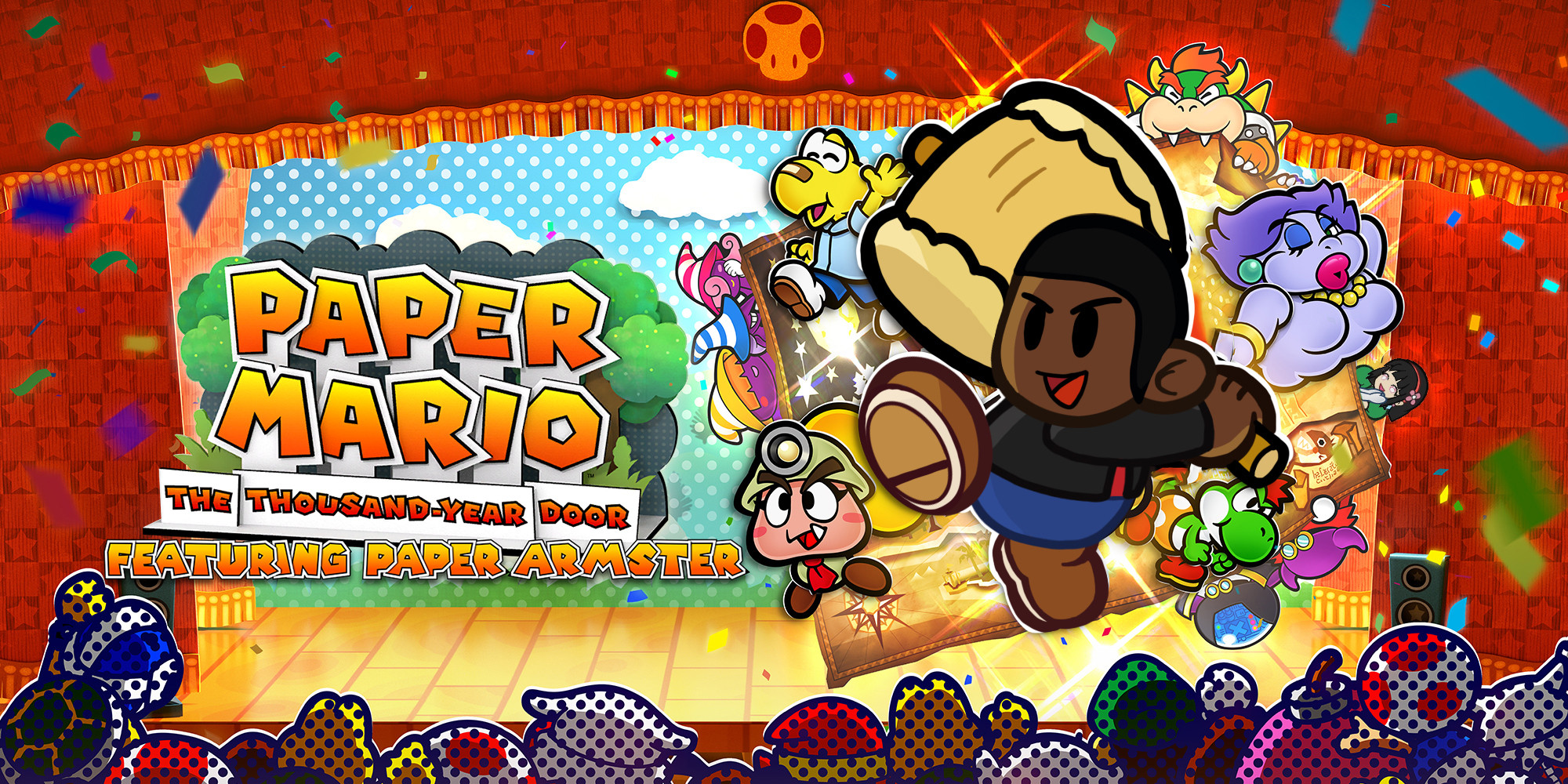 Paper ARMster RETURNS!! Mod for Paper Mario: The Thousand Year Door ...