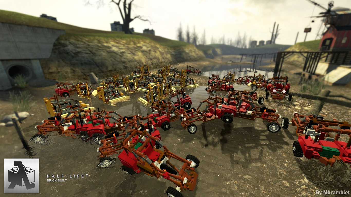 Half-Life 2 Brick-Built - Vehicles Mod for Half-Life 2 | HL2 Mods