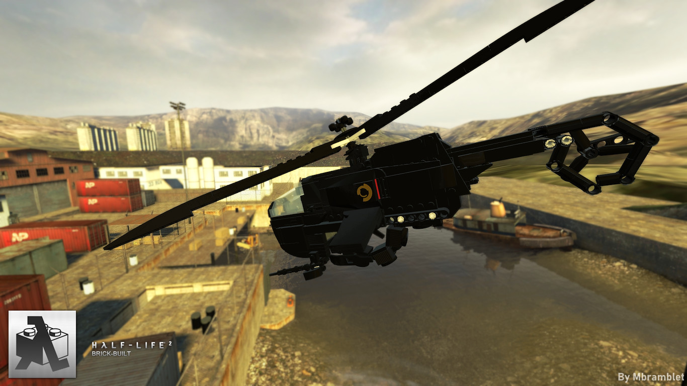Half-Life 2 Brick-Built - Hunter Chopper Mod for Half-Life 2 | HL2 Mods