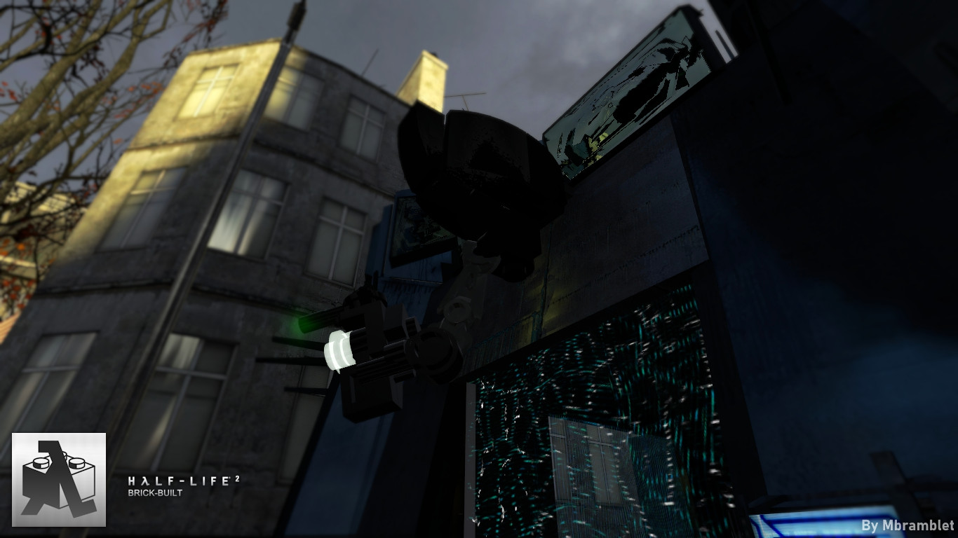 Half-Life 2 Brick-Built - Combine Turrets Mod for Half-Life 2 | HL2 Mods