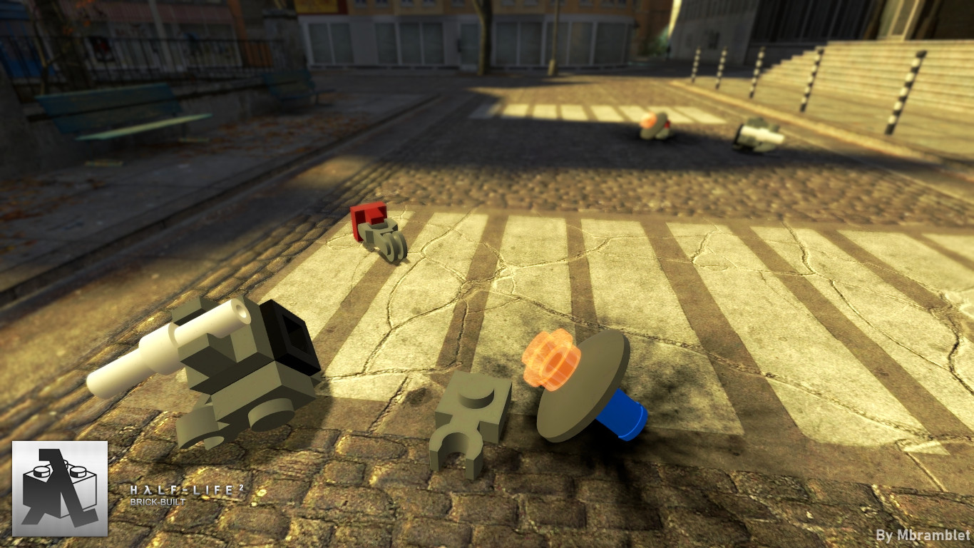 Half-Life 2 Brick-Built - Combine bots Mod for Half-Life 2 | HL2 Mods