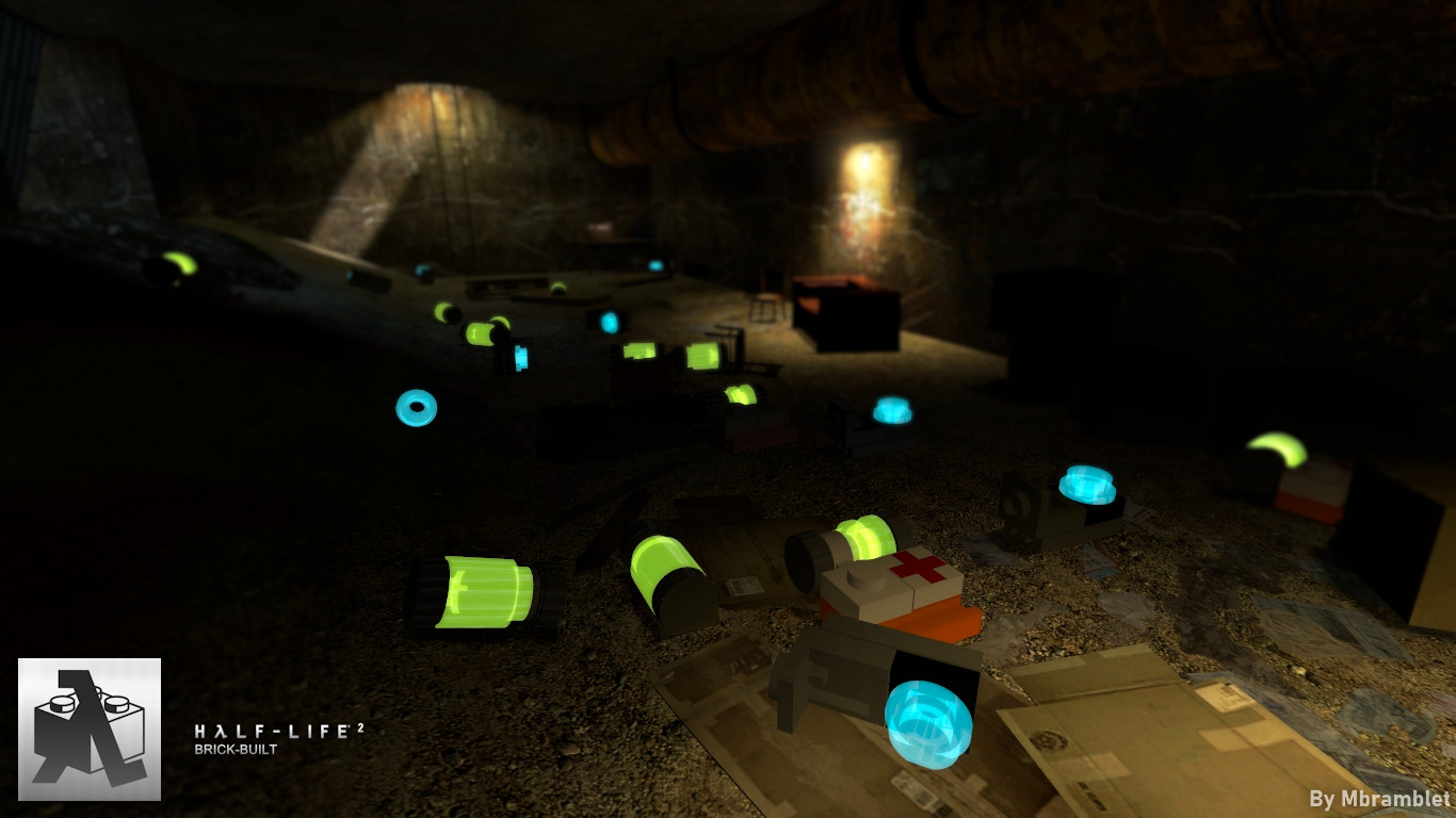 Half-Life 2 Brick-Built - Pickups Mod for Half-Life 2 | HL2 Mods