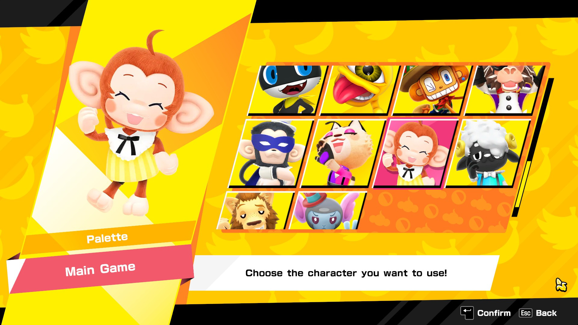 Banana Rumble Character Pack 1 Mod for Super Monkey Ball Banana Mania | SMBBM Mods