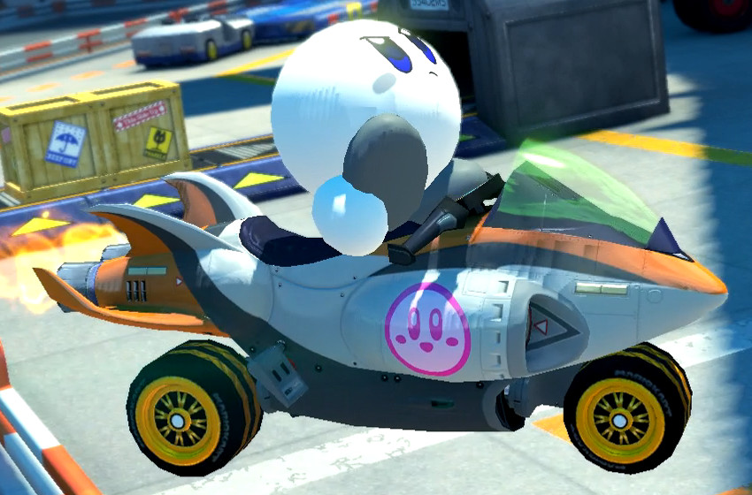 Theoxe's Kirby Mod Retexture Mod for Mario Kart 8 Deluxe | MK8D Mods